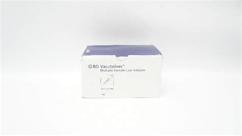 Bd 367290 Vacutainer Multiple Sample Luer Adapter Box Of 100 Imedicsales