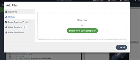 Including images on Overleaf Overleaf Éditeur LaTeX en ligne