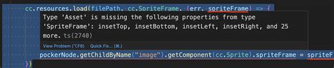 V2411 Vscode Ccresourcesload 加载总是语法报错，但是可以运行 Creator 2x Cocos中文社区