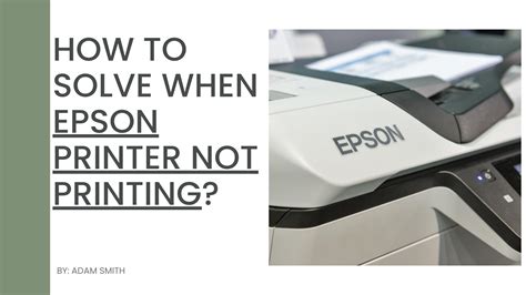 Epson Printer Not Printing Very Good Guide By Epson Printer Offline
