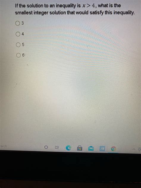 Answered If The Solution To An Inequality Is X Bartleby