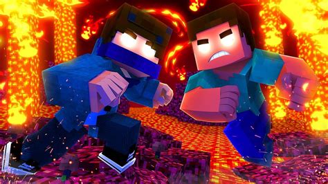 Best Hacker Vs Herobrine Speed Up Song Top Minecraft Songs Youtube