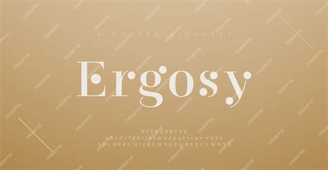 우아한 알파벳 문자 글꼴 및 숫자입니다 클래식 레터링 최소한의 패션 디자인 타이포그래피 글꼴은 일반 대문자와 소문자입니다 프리미엄 벡터