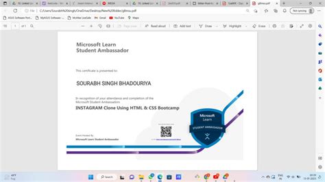 Sourabh Singh Bhadouriya On Linkedin Devtown Microsoftlearn Mlsa