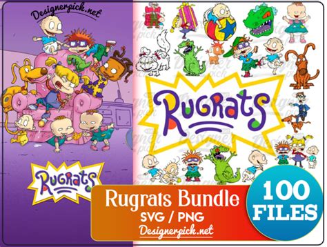 Rugrats Svg Bundle Best Quality Design Bundle