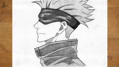 How To Draw Satoru Gojo Alt Gojo Satoru From The Hit Anime And… By Anime Drawing Medium