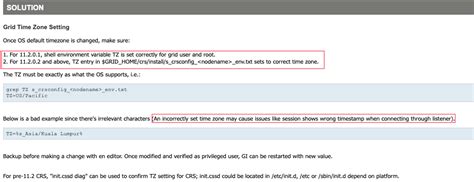 oracle rac 修改系统时区避坑指南（深挖篇） csdn博客