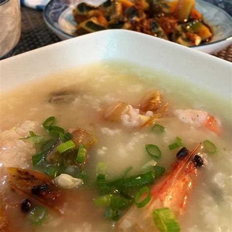 【营养鳝鱼鲜虾粥的做法步骤图，怎么做好吃】陈麒羽0901下厨房