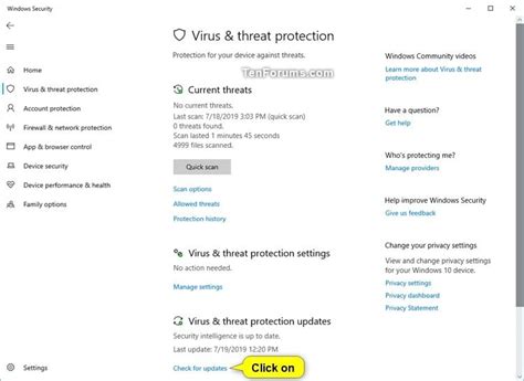 How To Update Security Definitions For Microsoft Defender Antivirus Tutorials