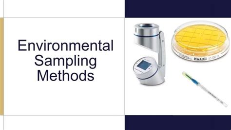 Types Of Sampling Methods In Environmental Monitoring Gmp Insiders