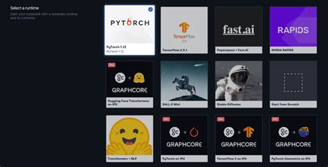 5 Create A Gradient Notebook — Paperspace Getting Started With Ipus