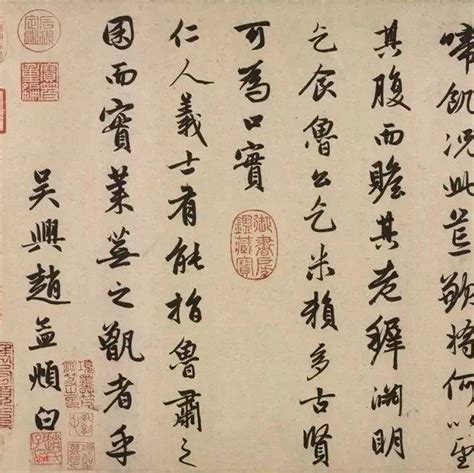 赵孟頫行书，从未让我们失望过书法牟成甫点画