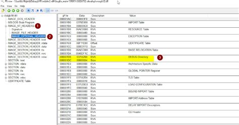 my personal how tos windows pe and pdb file format