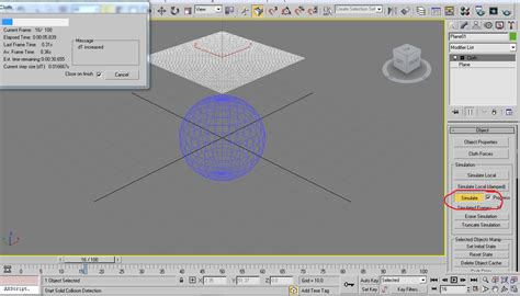 Simple Cloth Simulation Using Ds Max