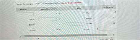 Compute The Missing Amounts For Each Of The Following Chegg Com