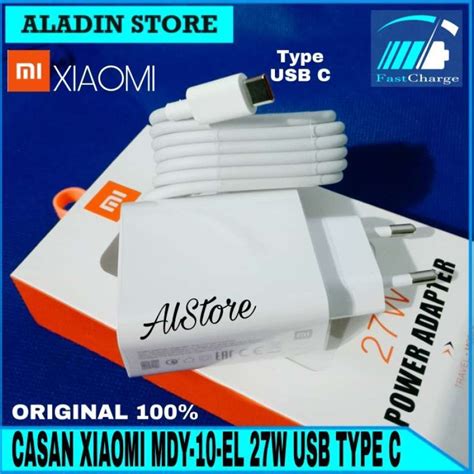 Jual Charger Xiaomi Original Watt Super Fast Charging Usb Type C Di Seller Queen Gadget