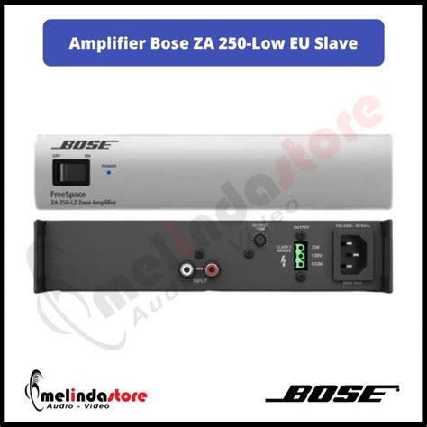 Amplifier Bose Za 250 Low Eu Slave Bose Freespace Amplifier