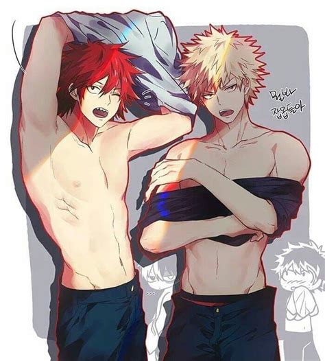 Katsuki Bakugo X Eijiro Kirishima Boku No Hero Academia Boku No Hero Academia Anime Kirishima
