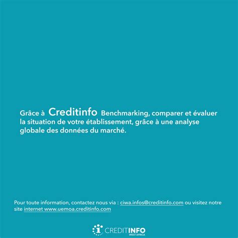 Creditinfobenchmarking Benchmarking Ciwa Creditinfo Bicuemoa