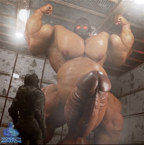 Pure Testosterone Nighdruth Muscle Growth Animation Thisvid Com