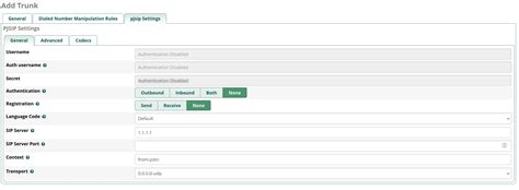 Freepbx 16 Sip Trunk Setup W Ip Authentication Voxtelesys