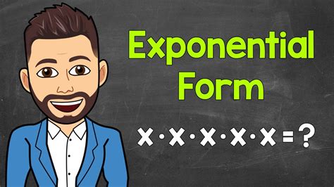 Exponential Form How To Write Repeated Multiplication In Exponential Form Youtube