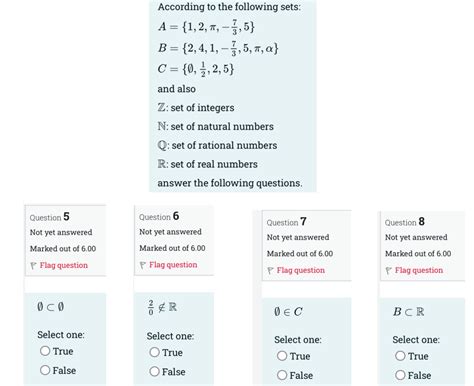 Solved According To The Following Sets Chegg