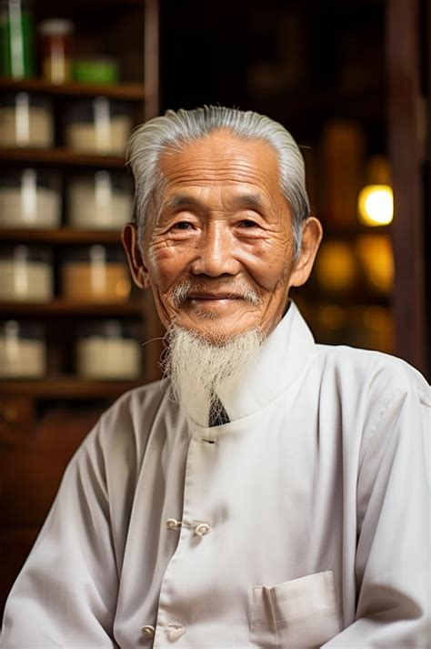 Ai数字艺术老中医中药肖像人物摄影图 众图网 花瓣网