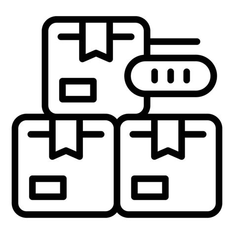 Digital Management Icon Outline Vector Inventory Cotrol 14986076 Vector Art At Vecteezy