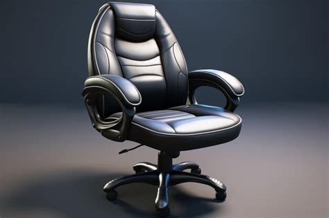 Fice Chair View Premium Ai Generated Image