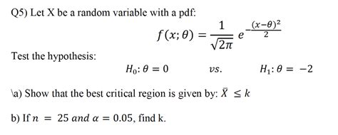 solved let x be a random variable with a pdf f x theta
