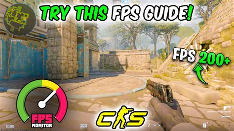 Cs 2 Boost Fps And 0 Input Delay On Any Pclaptop Fix Fps Drops