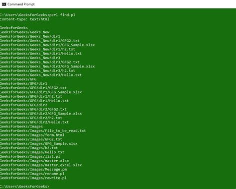 Perl 查找文件和目录 码农参考