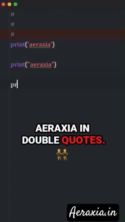 Why Single Double And Triple Quotations Are Used In Python Python