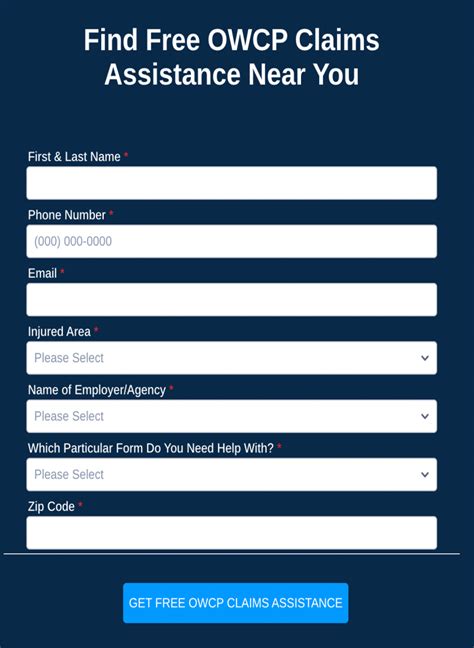 Connect With An Owcp Experts For Free Owcp Forms Assistance
