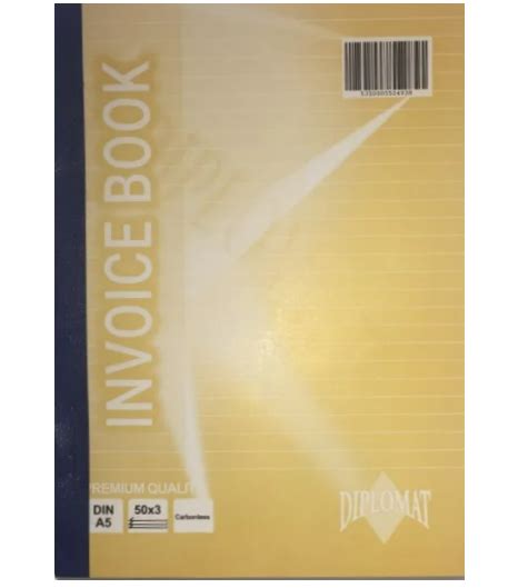 Invoice Books Annas Stationery