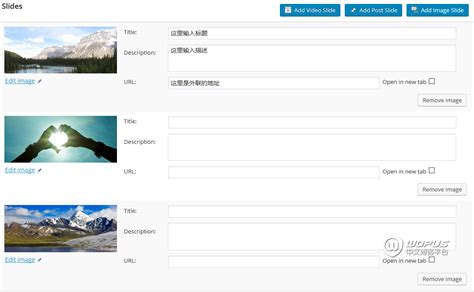 Wordpress轮播图插件：huge It Slider Wopus