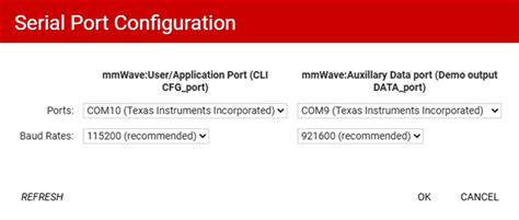 Iwrl6432boost Demo Com Port Connection Issue Sensors Forum Sensors Ti E2e Support Forums