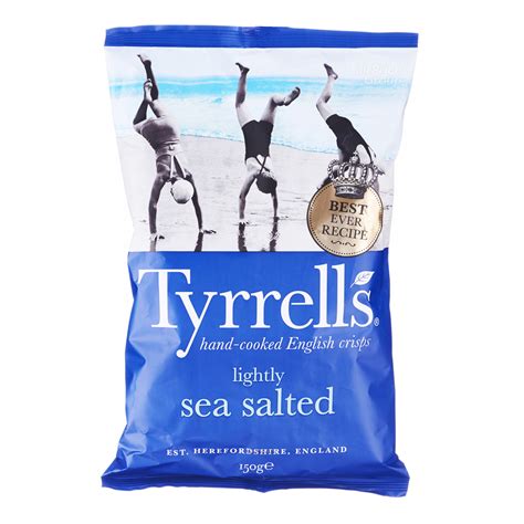 Tyrrells Hand Cooked Potato Chips Sea Salt Lightly Ntuc Fairprice