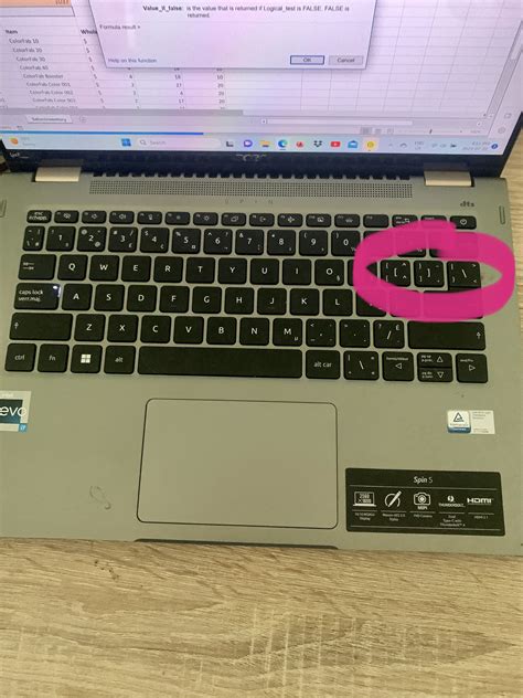 Acer Spin How Do I Select The Rd Th And Th Keys On My Symbol Keys Acer Community