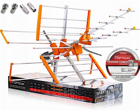 Antena Dvb T Opticum Sparta Lambda Lte Combo K Hd Oficjalne Archiwum Allegro