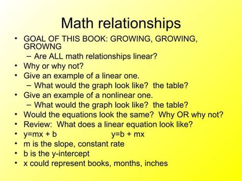 Exponential Relationships Ppt Physics Science