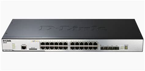D Link 24 Port Xstack Layer 2 Stackable Poe Gigabit Switch Dgs 3120 24pc