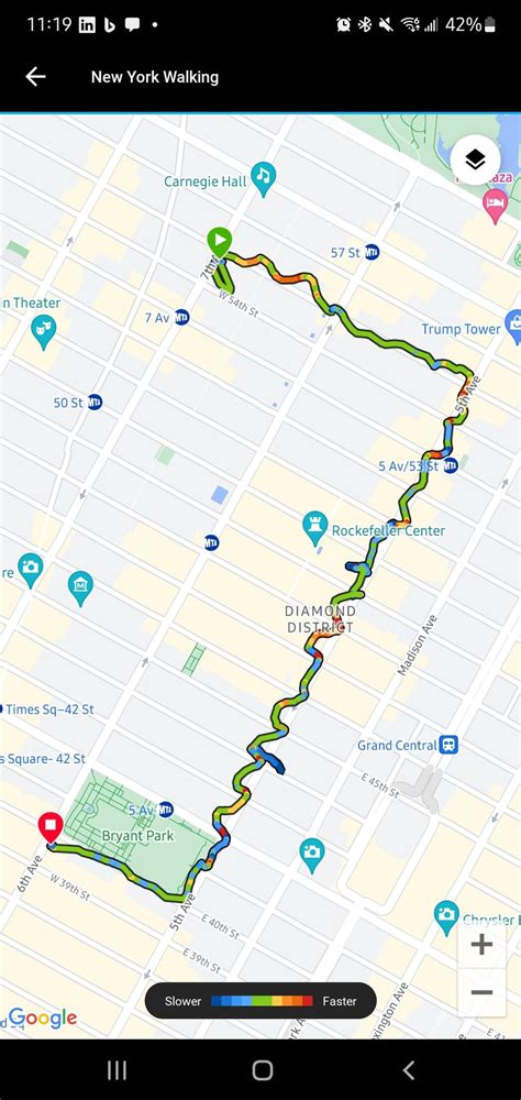 Gps Accuracy In New York R Garminwatches