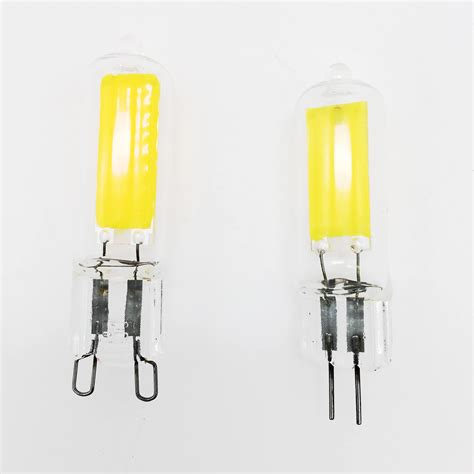 Jc 유형 요리 기구 두건 전구20w 할로겐 전구 동등한 명확한 캡슐 램프 G4 Led 전구acdc 12v 옥수수 속 2w 180lm 비스무트 핀 기초 Buy G4