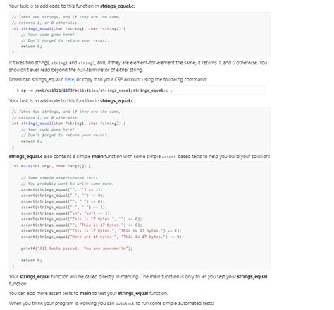 Solved Your Task Is To Add Code To This Function In