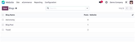 Blog In Odoo 17 Odoo V17 Enterprise Edition Book