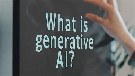 What Is Generative AI Explained Simply YouTube