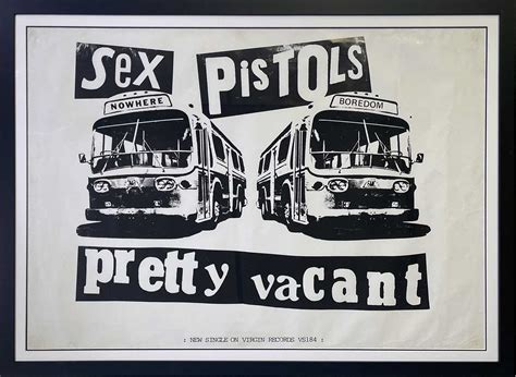 Lot 129 Sex Pistols Original Pretty Vacant Two Buses