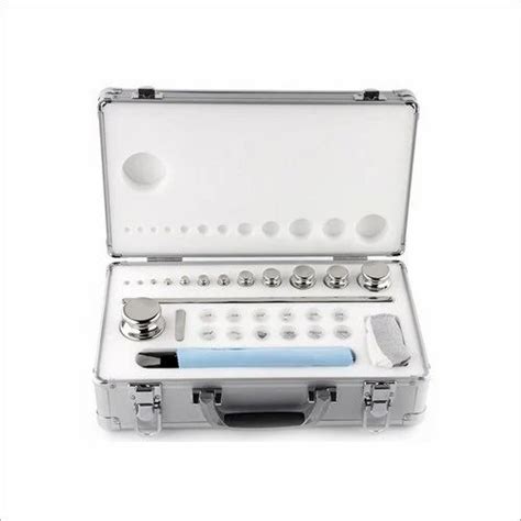 Mirror Finish E1 Class Weight Box For Laboratory Size 1mg To 200g At